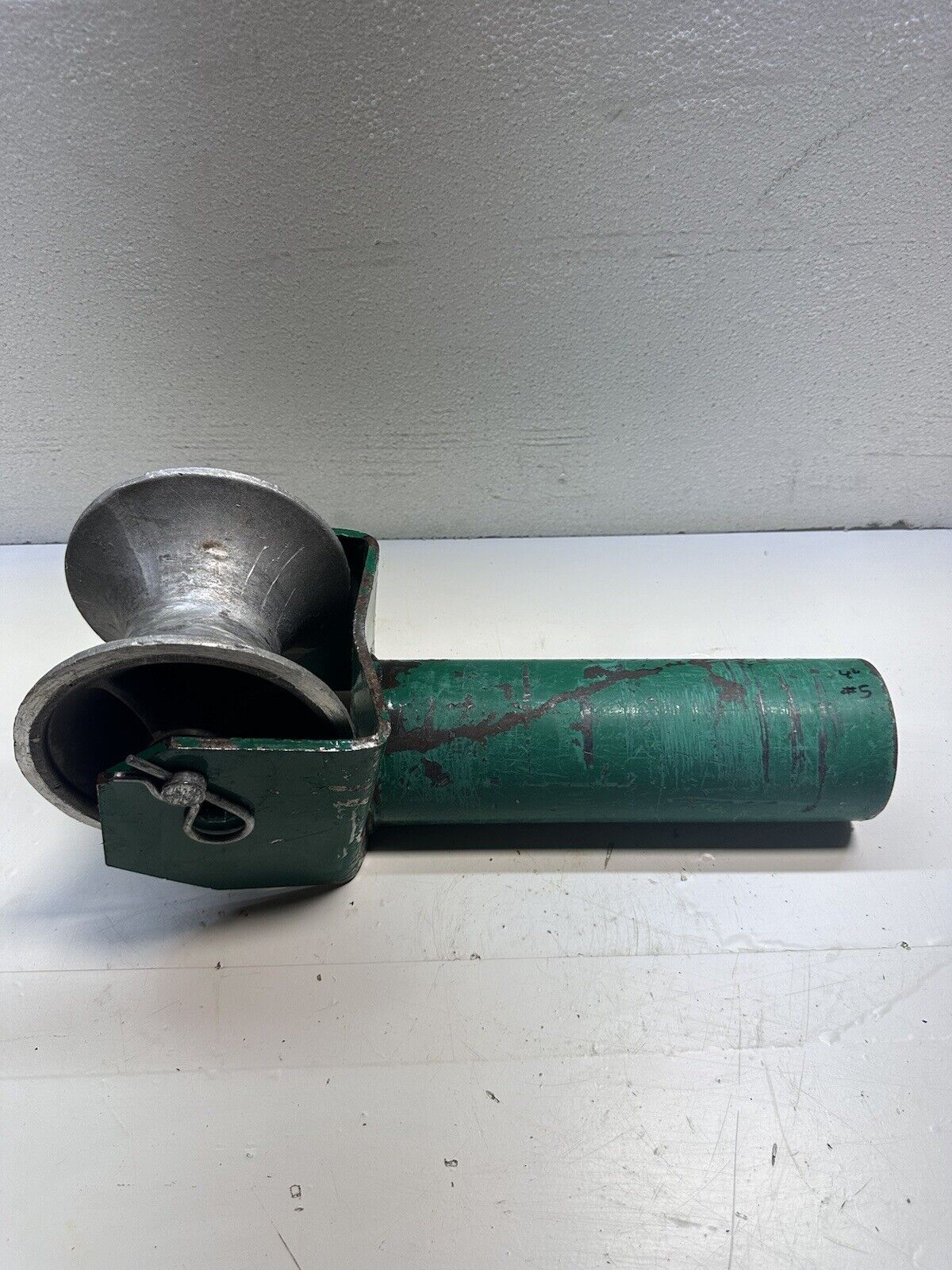 Greenlee 441 4 inch Feeding Sheave for Cable Tugger Puller Great Shape ...