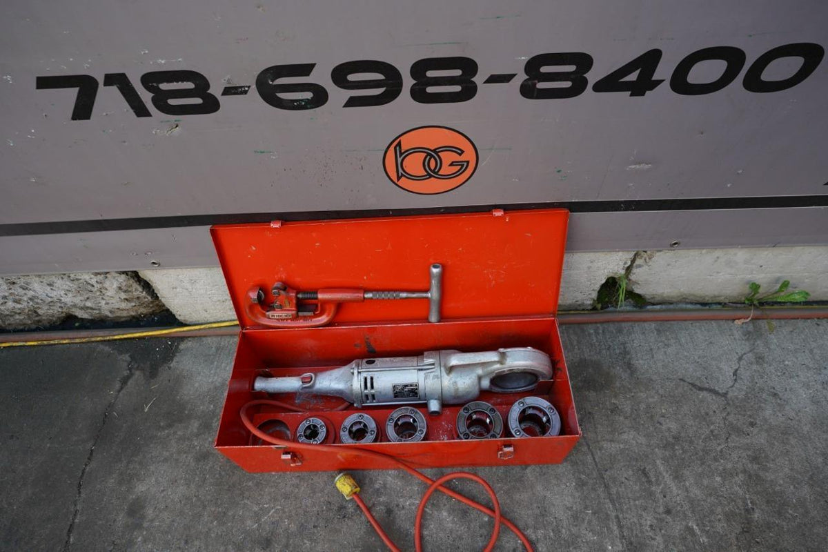 Ridgid 700 Pipe Threader Threading Machine & 12R Die Set 3/4 to 2 inch ...