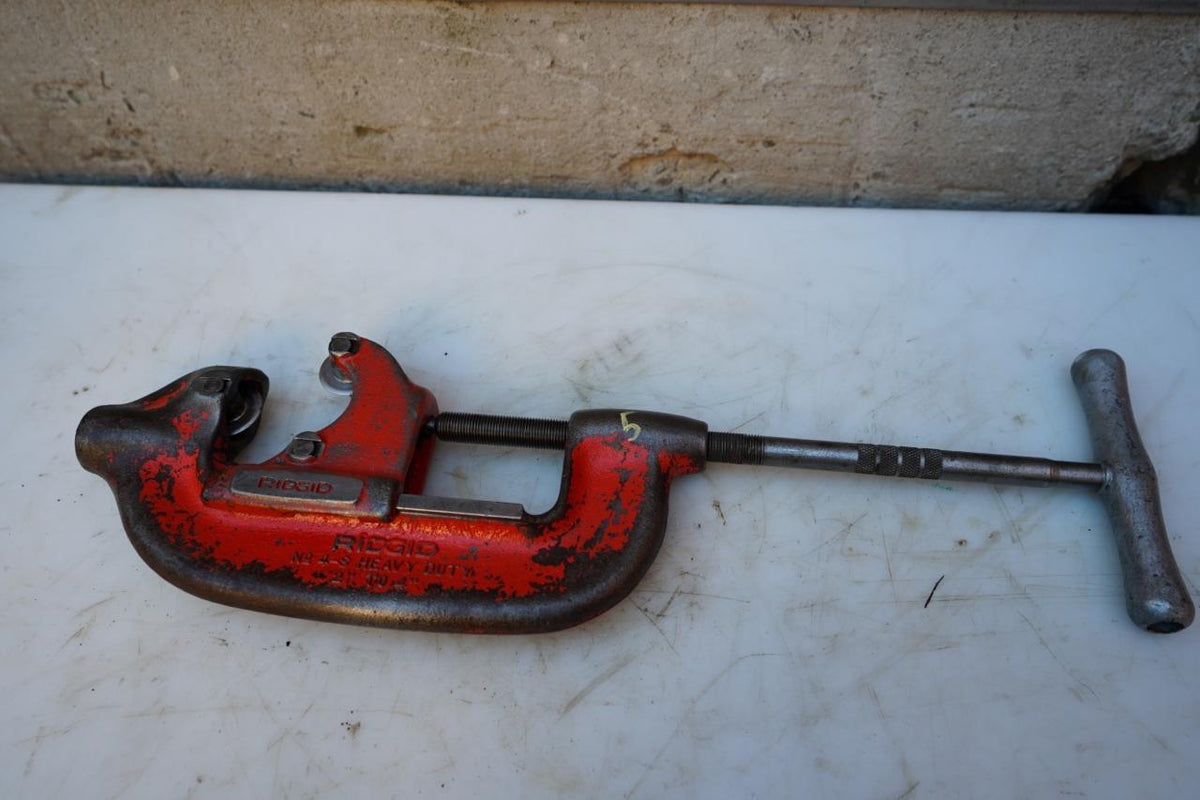 Ridgid 4-S 2 to 4 inch Pipe Cutter for Pipe Threader. #5 — Buys Galore