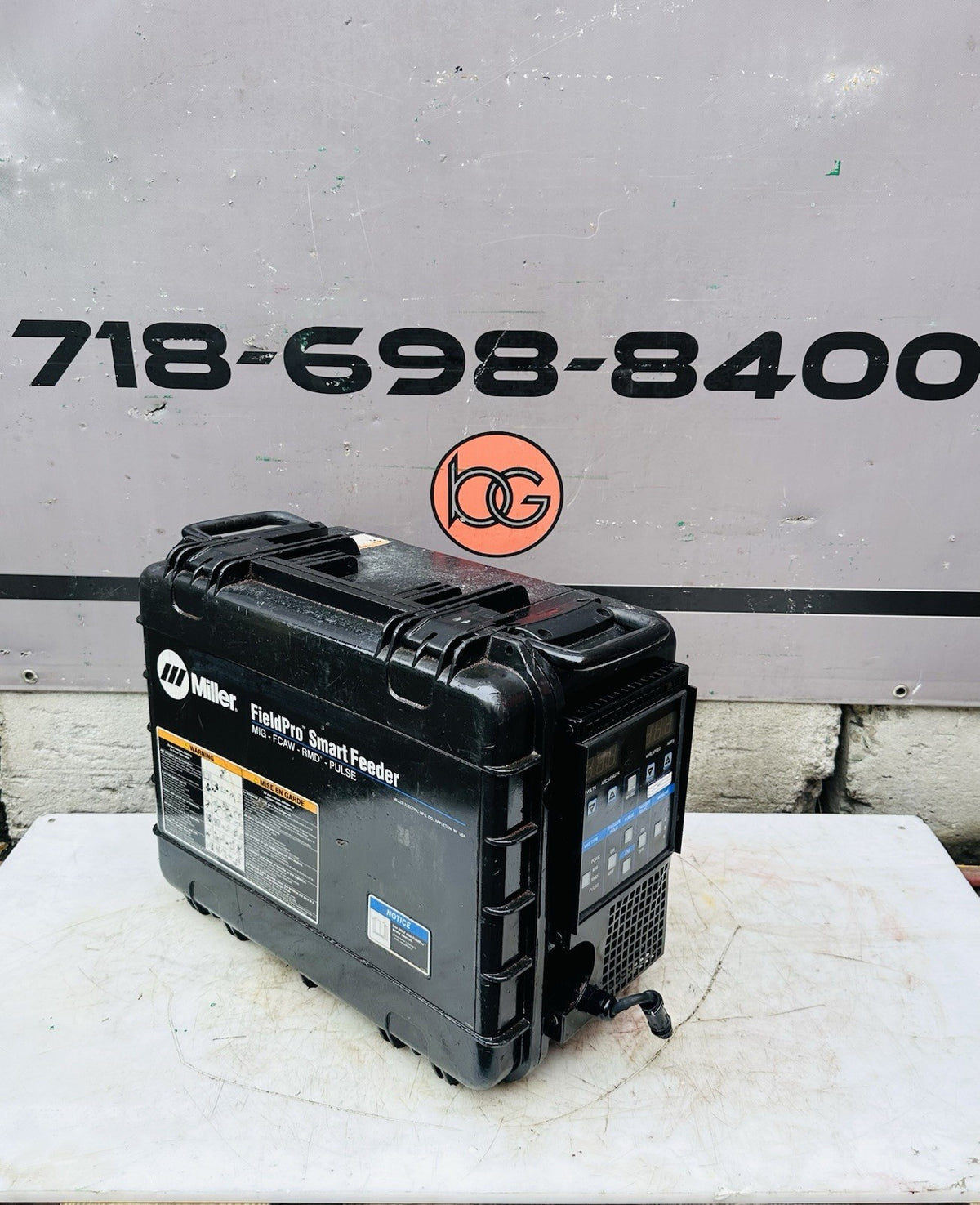 Miller FieldPro Smart Feeder MIG-FCAW-RMD-PULSE Suitcase Welder #2 ...