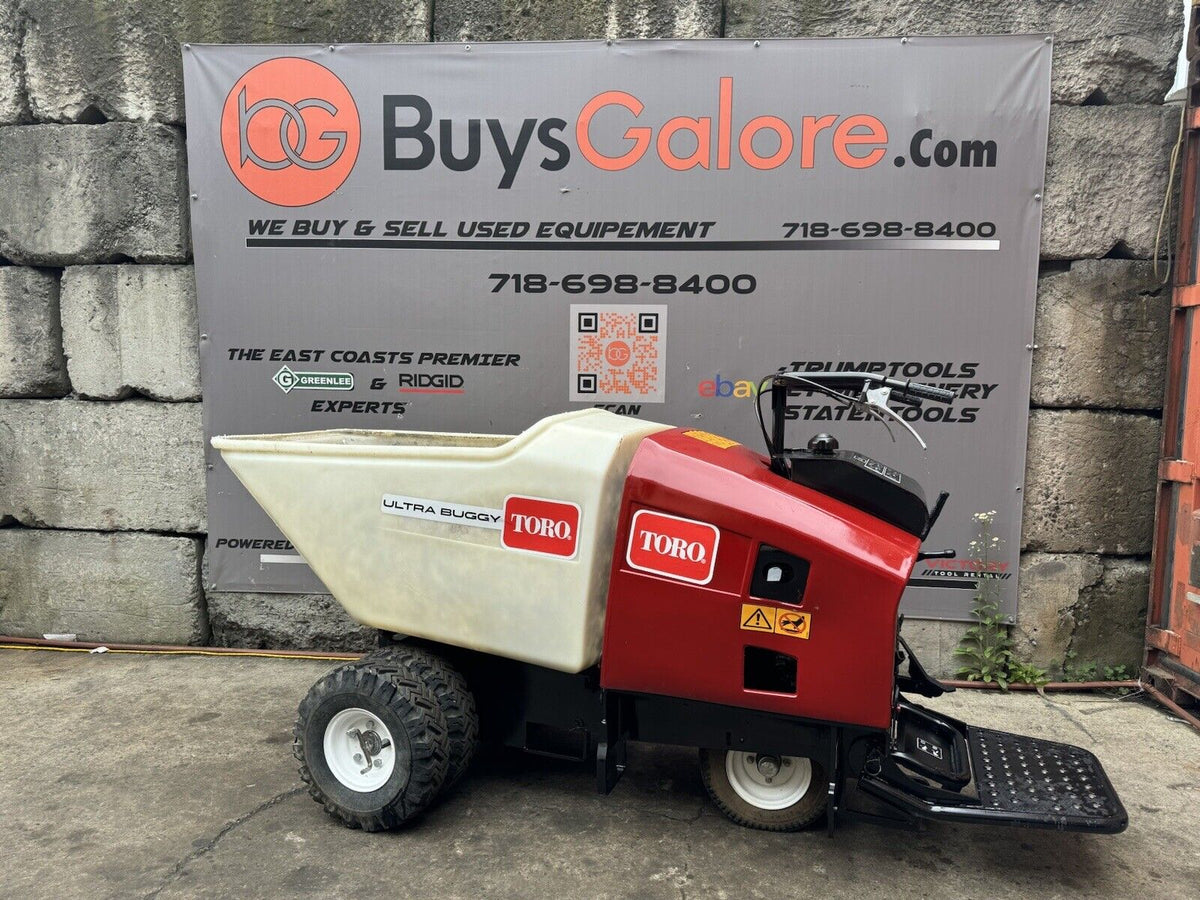 2017 Toro MB-1600 Mini Tracked Concrete Buggy Honda Motor VIDEO🎥 — Buys ...