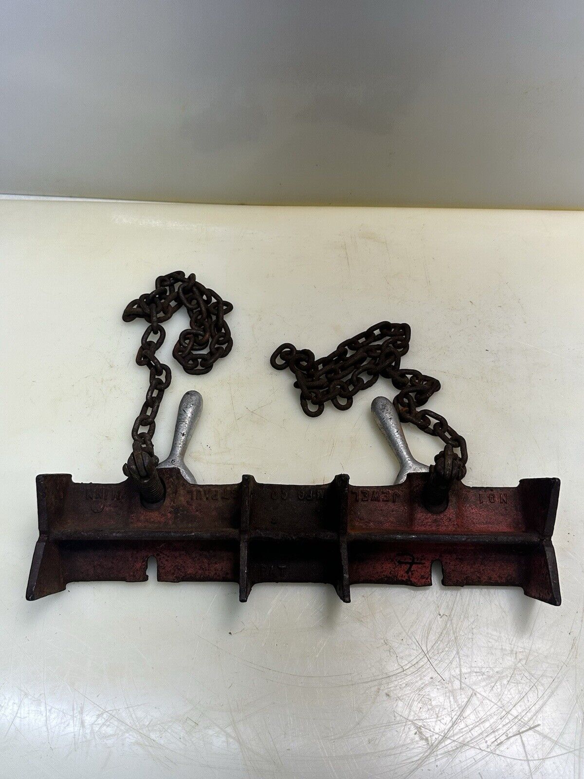 Jewel 1A Pipe Welding pipe clamp vise No. 1A Bin1-7 — Buys Galore