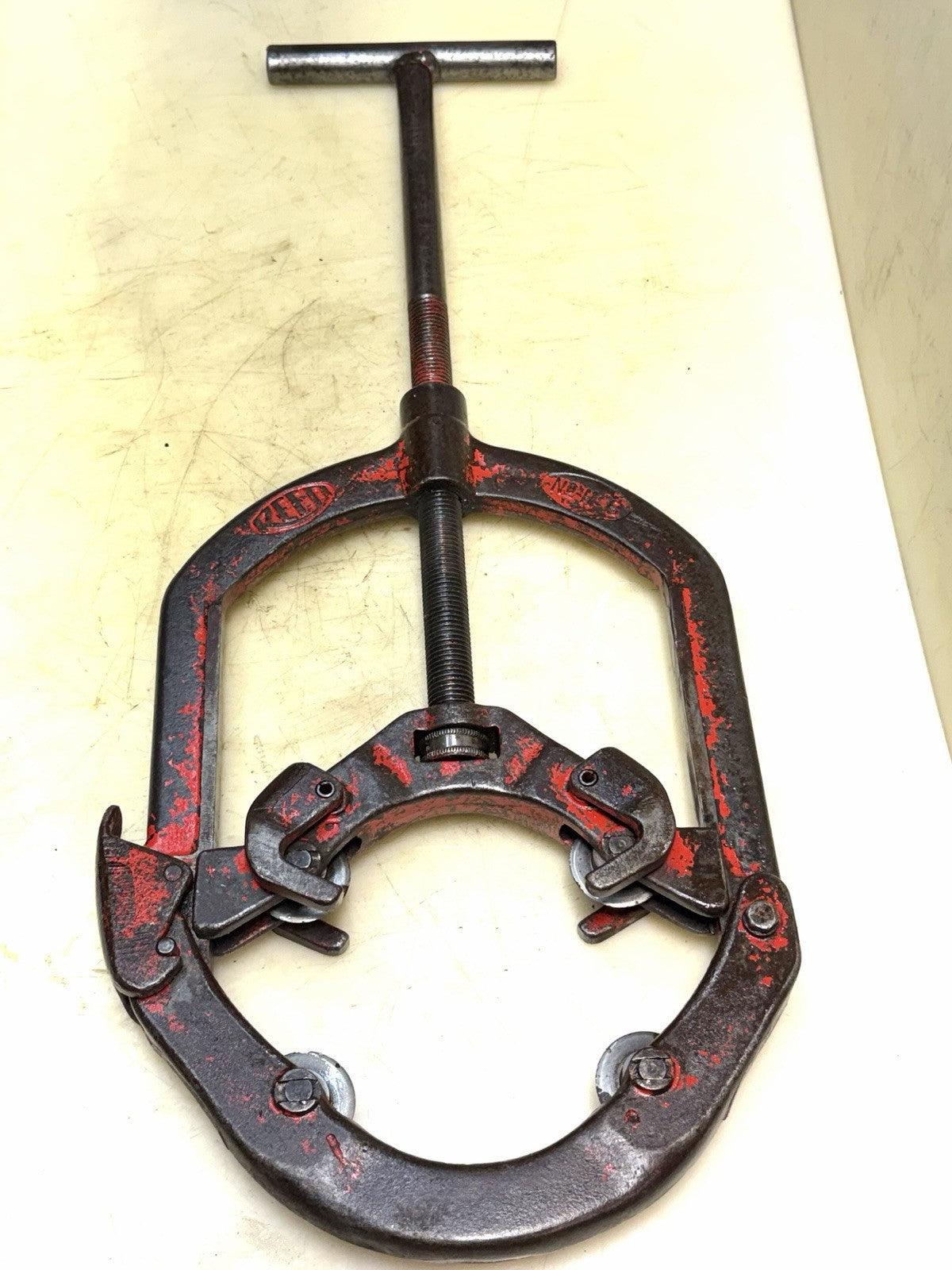 REED Tools USA H6 Hinged Pipe Cutter, 4-6” Pipe Capacity Heavy Steel ...