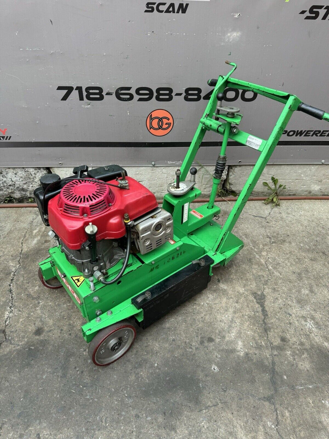 Edco TLR-7-8H Concrete Asphalt Traffic Line Remover Scarifier Planer G ...