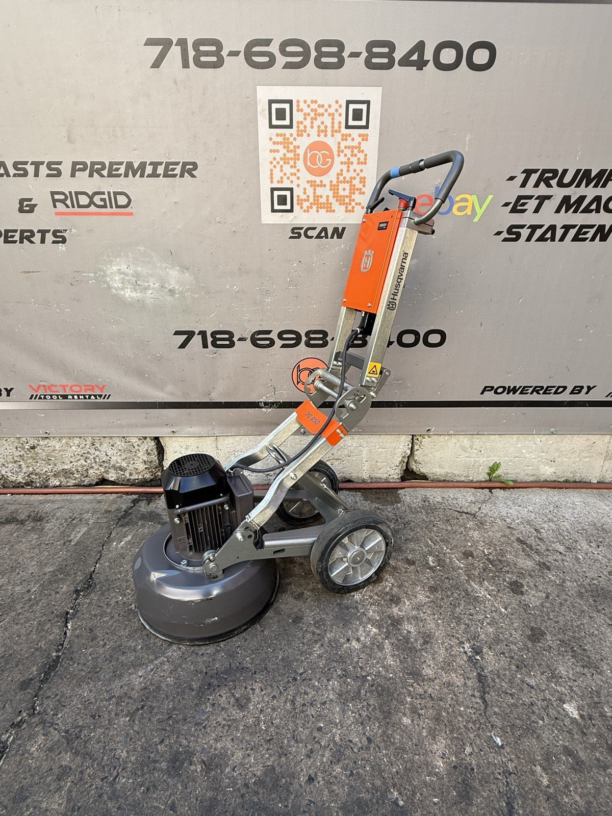 Husqvarna PG450 Concrete Floor Grinder PG 450 2022 29HRS DEMO MINT ...