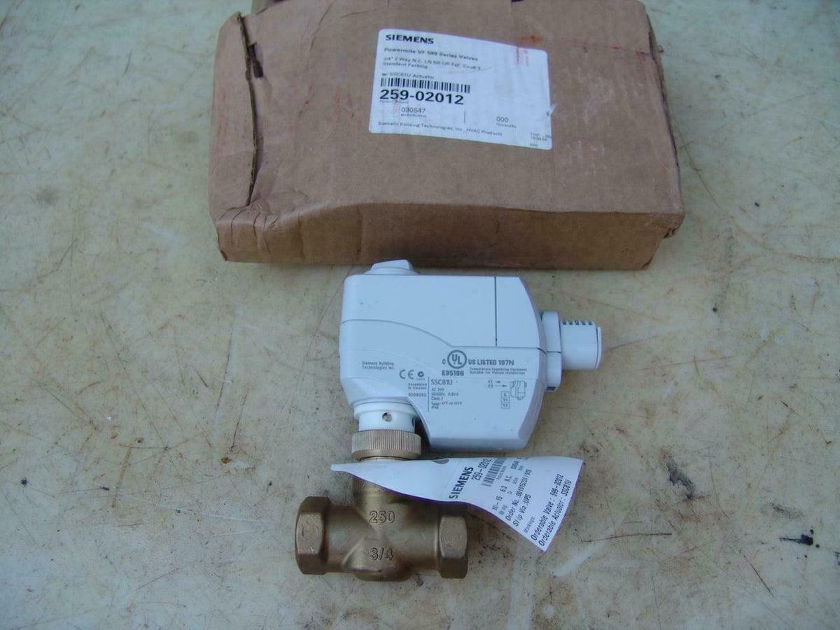 Siemens Powermite VF 599 Series Actuator Valve Brand New — Buys Galore