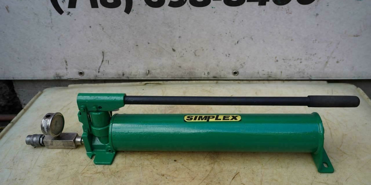 Simplex Hydraulic Pump Model Works Fine — Buys Galore