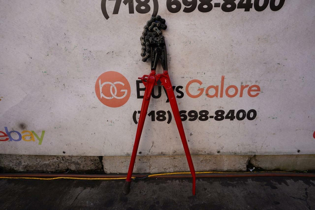 Ridgid Model 276 Cast Iron Chain Soil Pipe Cutter Snapper Nice Unit #2 ...