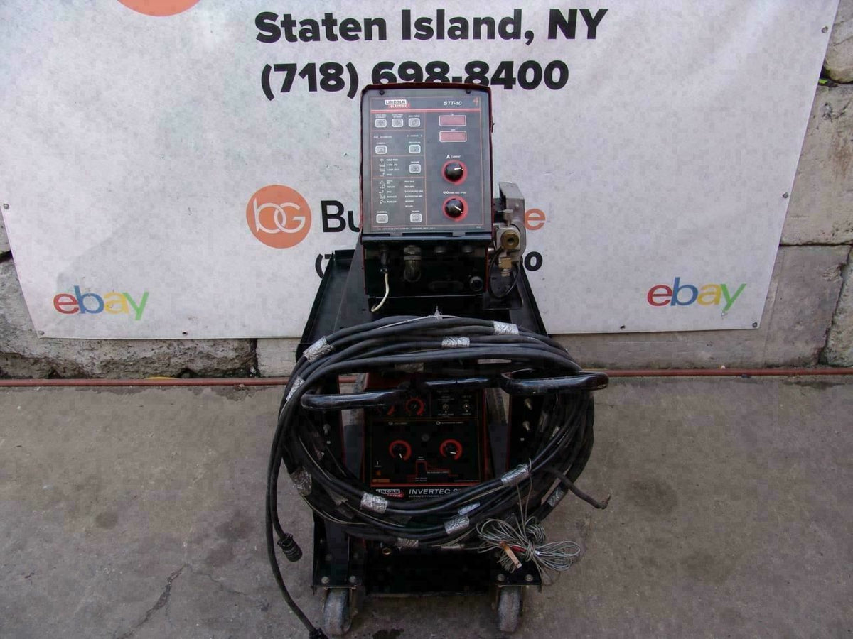 Lincoln Invertec STT II Welder and STT-10 Wire Feeder Nice Shape #4 ...