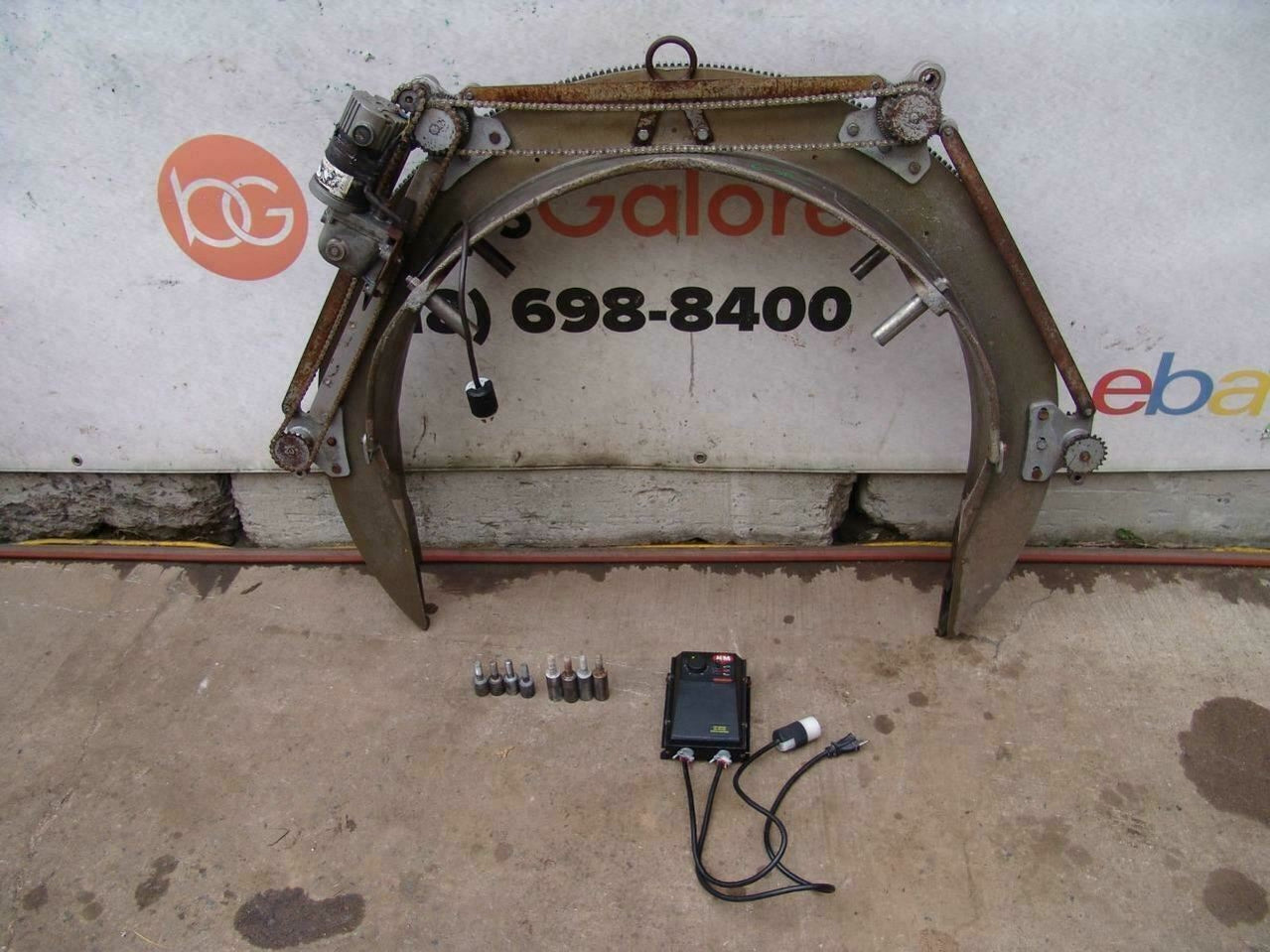 Mathey Dearman Motorized Pipe Beveling Machine 6SA 30 to 36" Cutting W ...