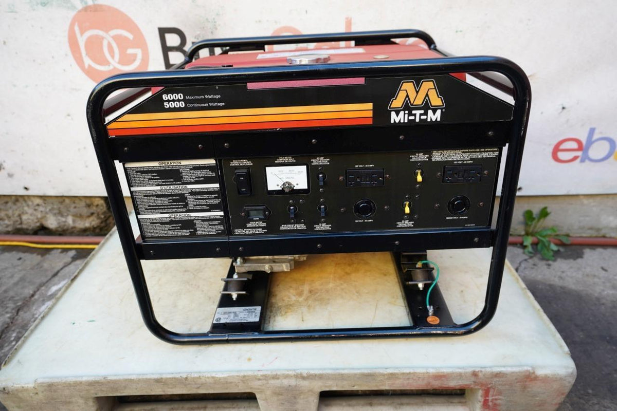 Mi-T-M 6000 watts Generator Honda Motor Mint Condition — Buys Galore