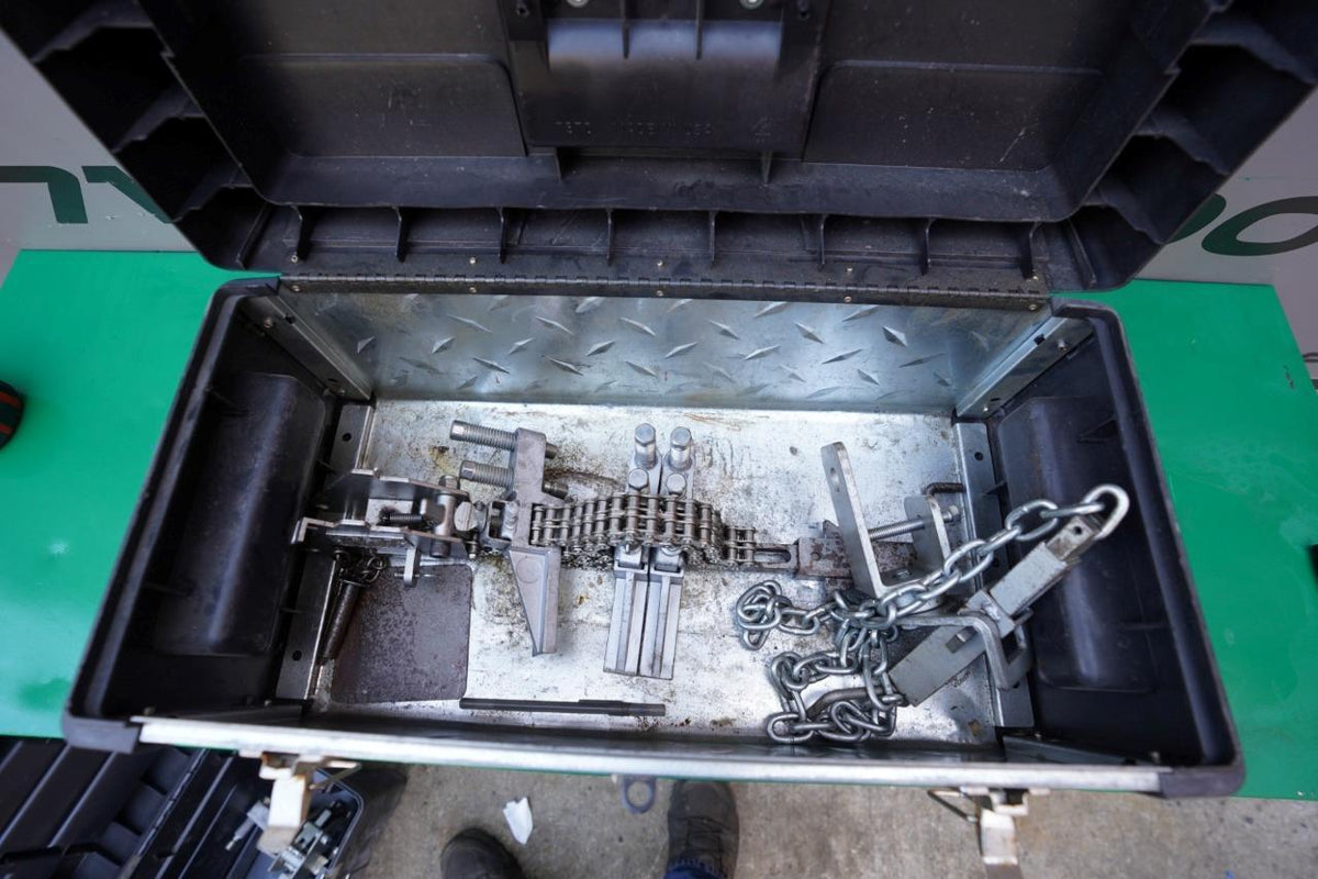 Mathey Dearman D-231 Steel Chain Pipe Alignment Clamp chain #9 — Buys ...