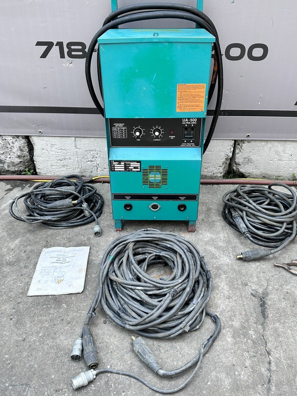 Midwest Fasteners, Inc. UA500 Stud Welding System Stud Welder Nelson ...