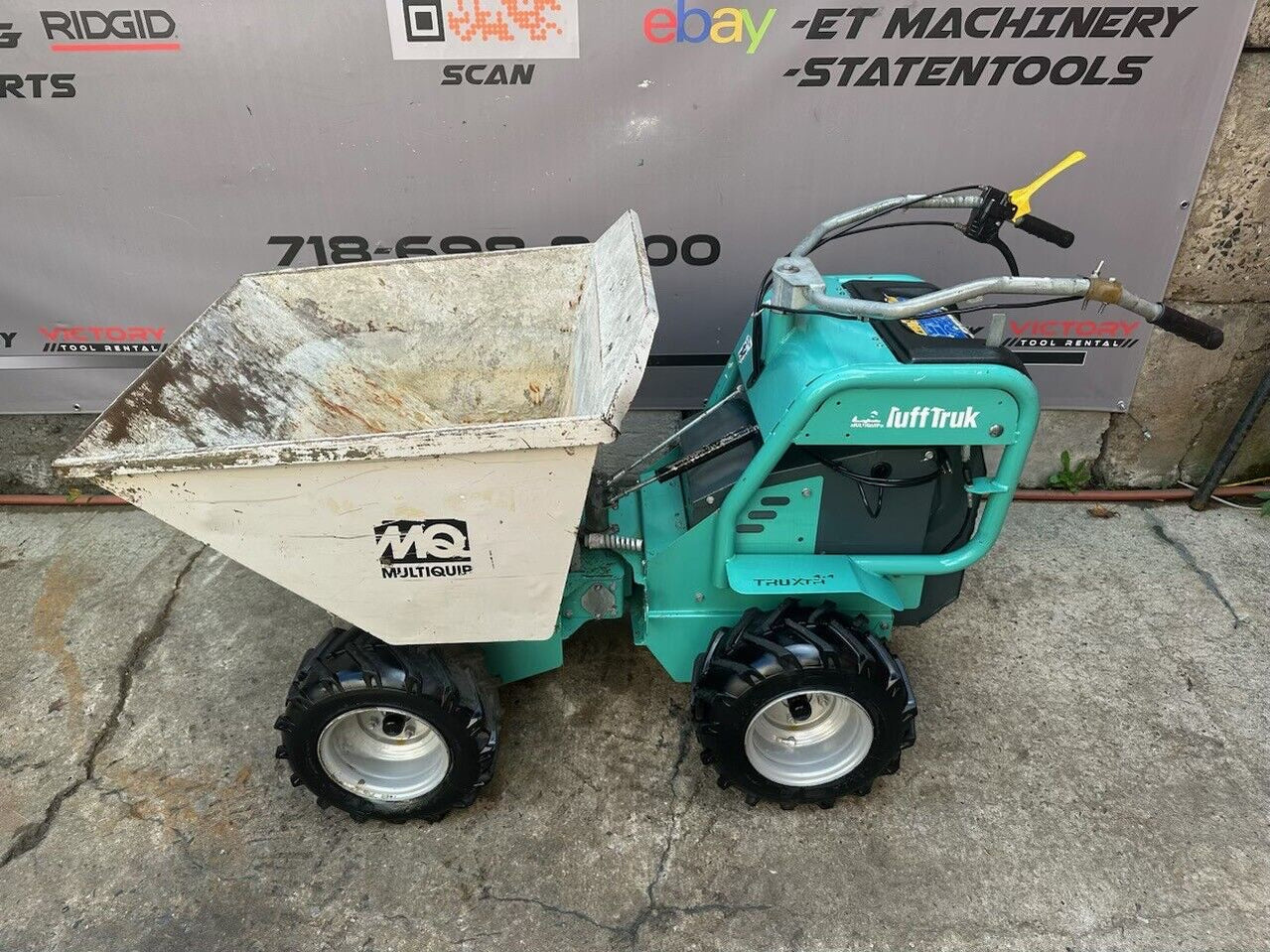 MQ Multiquip Electric Concrete Buggy 320 Hours Of Use Great Shape ...