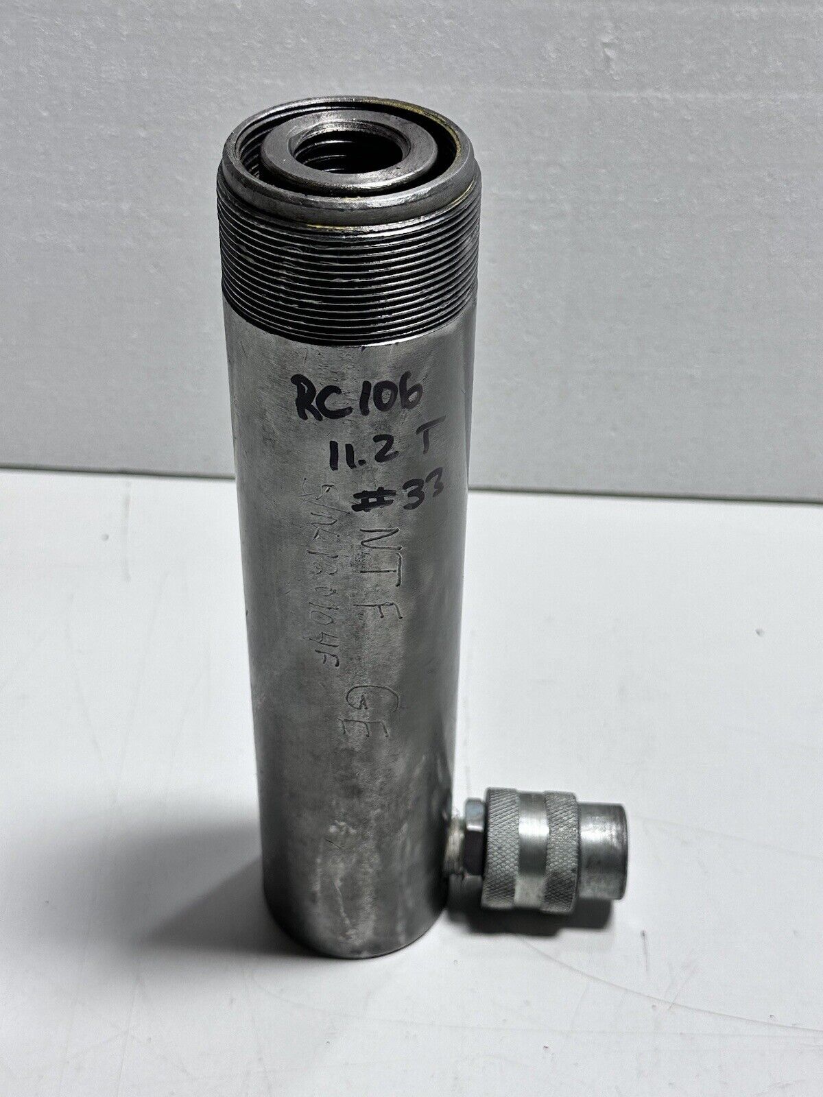 Enerpac RC106 Single-Acting Hydraulic Cylinder with 10 Ton Capacity #3 ...