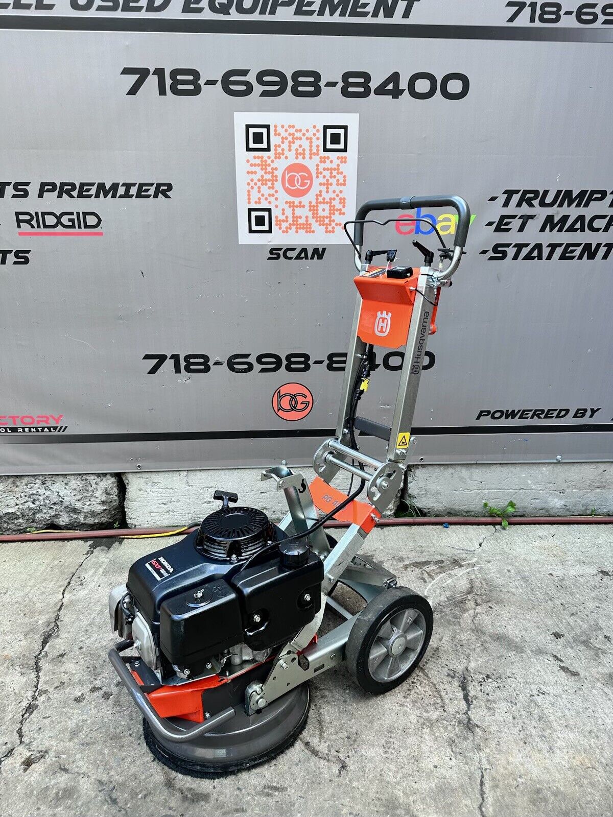 Husqvarna PG400 Petrol Floor Grinder Honda — Buys Galore