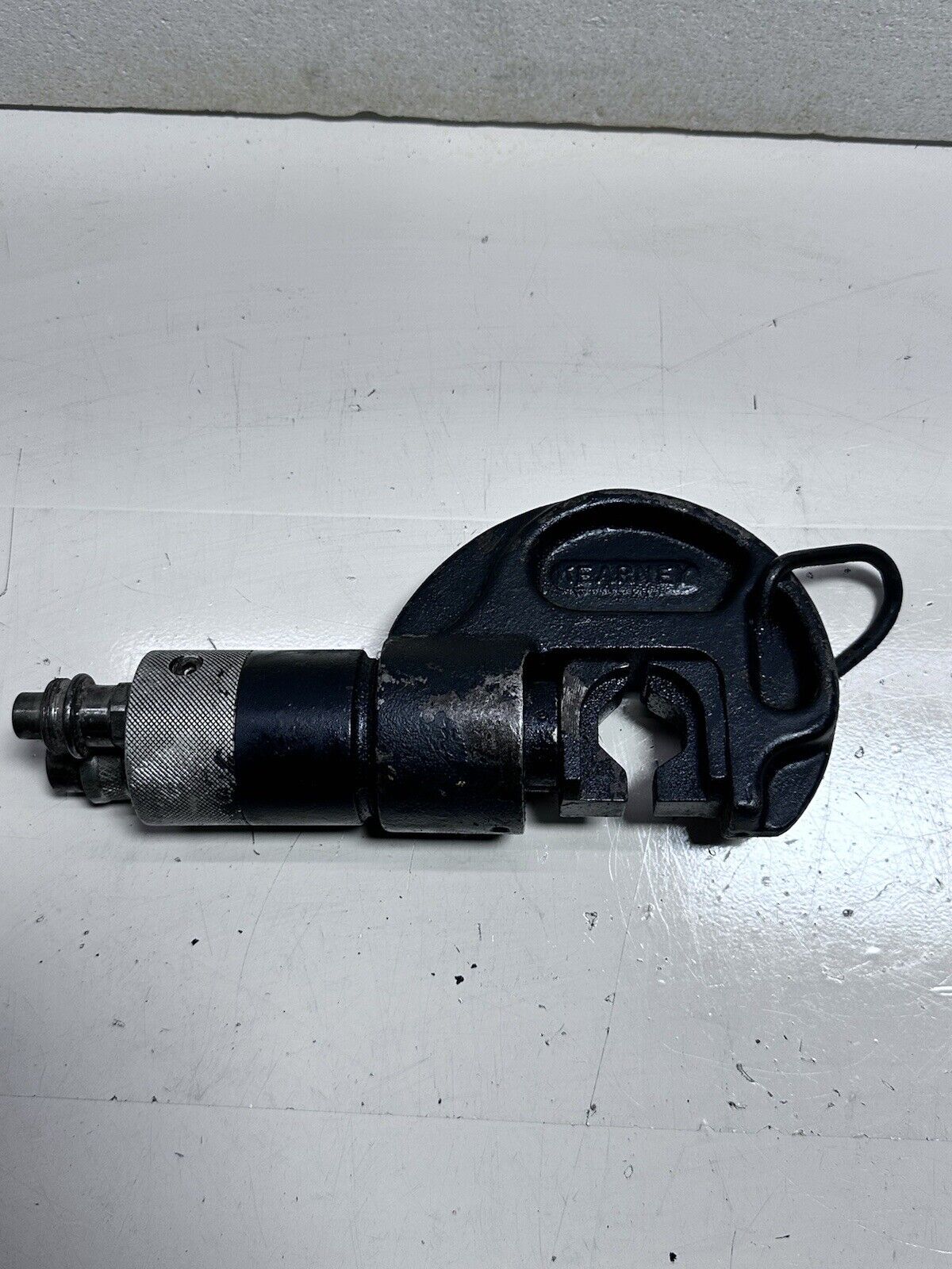 KEARNEY HYDRAULIC OPERATED CRIMPER HEAD WITH CRIMPING DIE 12 TON CRIMP ...